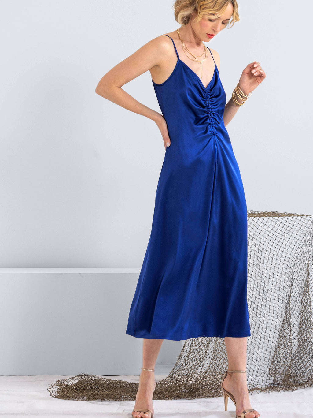 go down in front dress – go> by gosilk